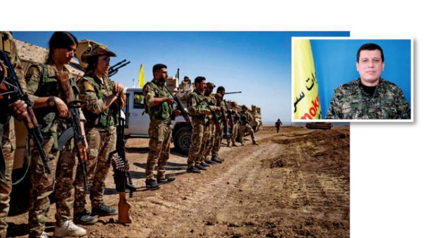 El comandante de las SDF, Mazloum Abdi, ha declarado a Asharq Al-Awsat ...