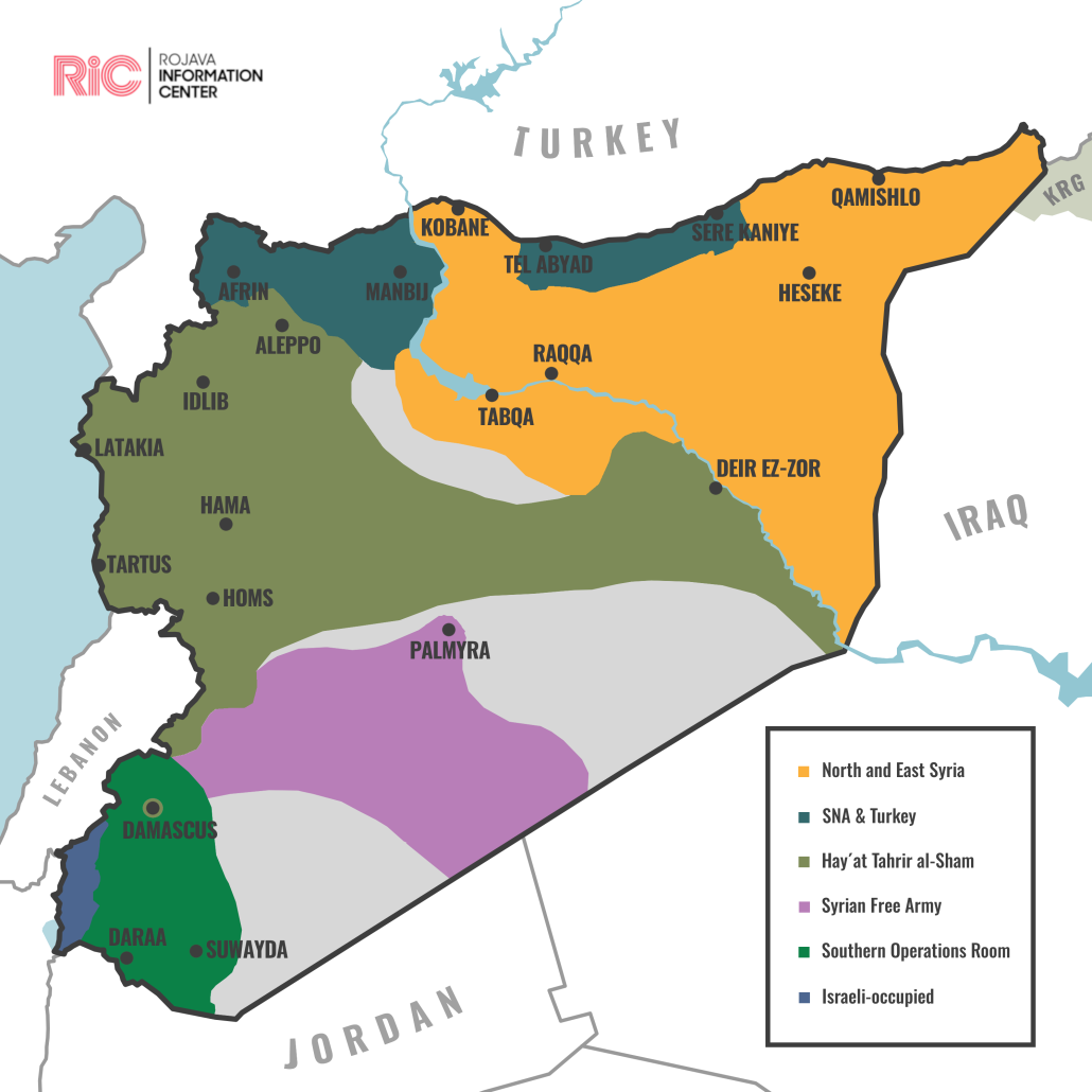 Actualización 12 de diciembre - Ataques del SNA/Turquía a la presa de ...